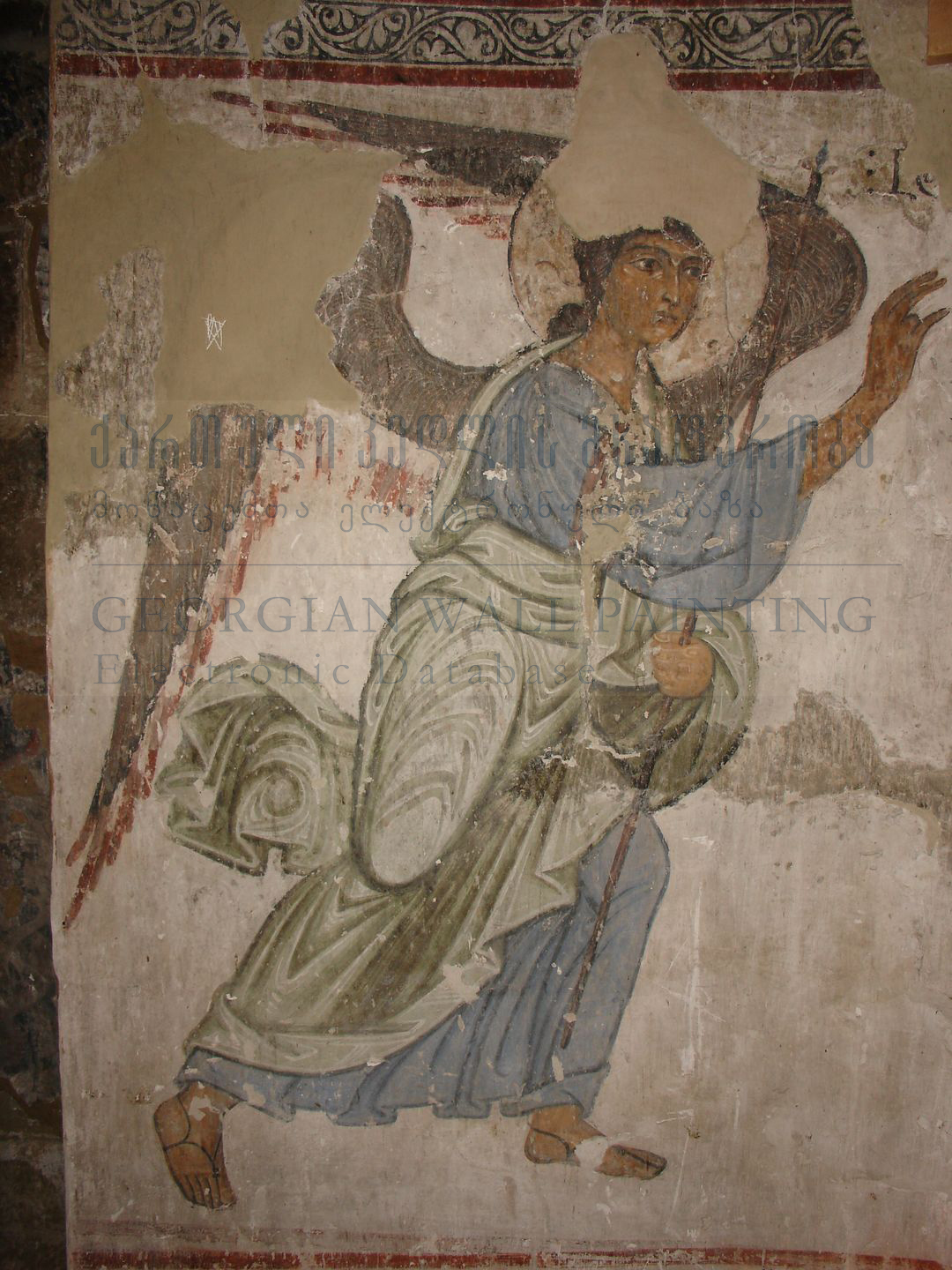 Georgian Wall Painting - Ateni Sioni Church